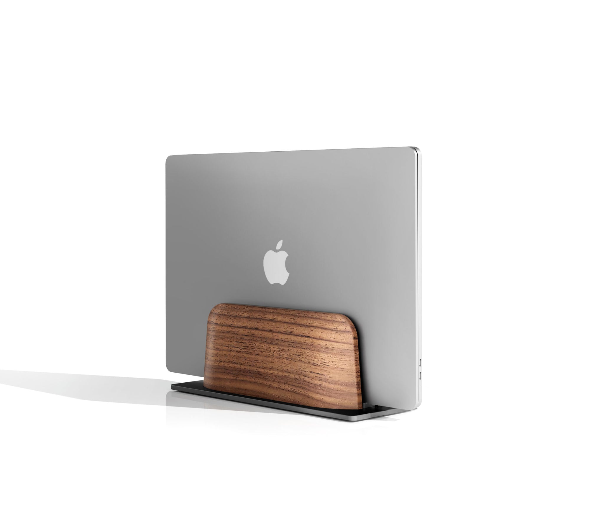 American Oak laptop stand